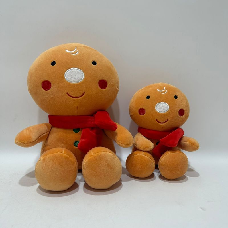 6 and 12 Inch Super Softer Gingerbread Man Adorable and Vivid Gift with ...